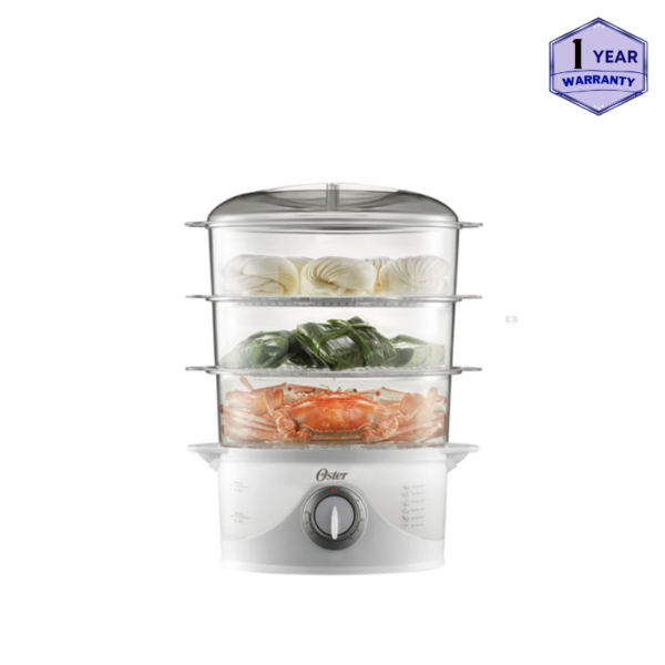Oster 3-Tier Food Steamer FSTST074 - Mabces Appliances Online Store