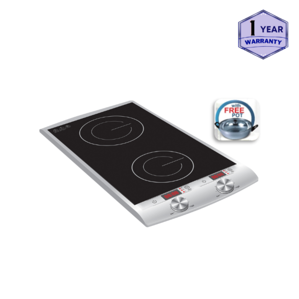 Dowell Double Burner Vertical Cooktop Induction Cooker IC-18V - Mabces ...